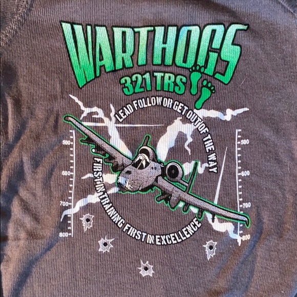 Rabbit Skins | One Pieces | Euc Af 32st Warthogs Childrens Gray Onesie ...